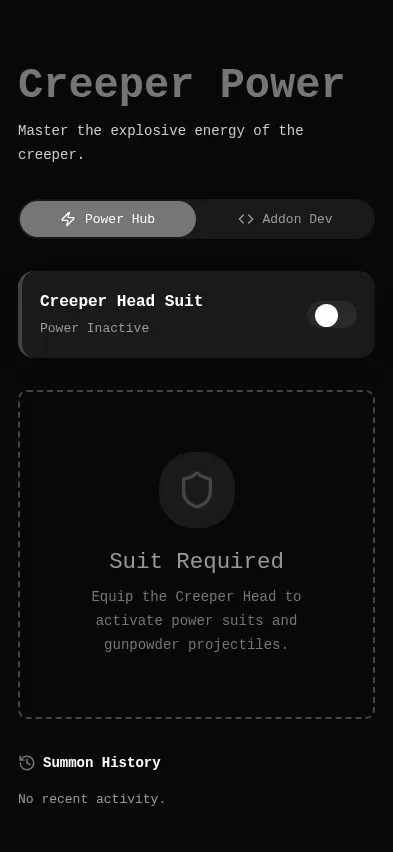 Creeper Power App