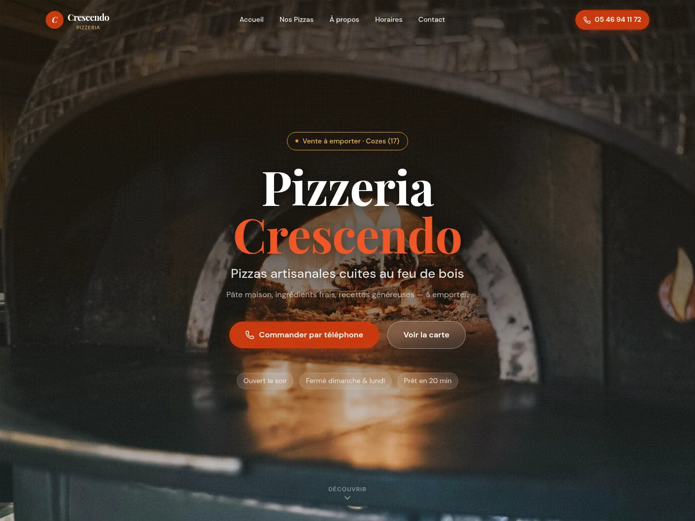 Crescendo Pizzeria Reboot