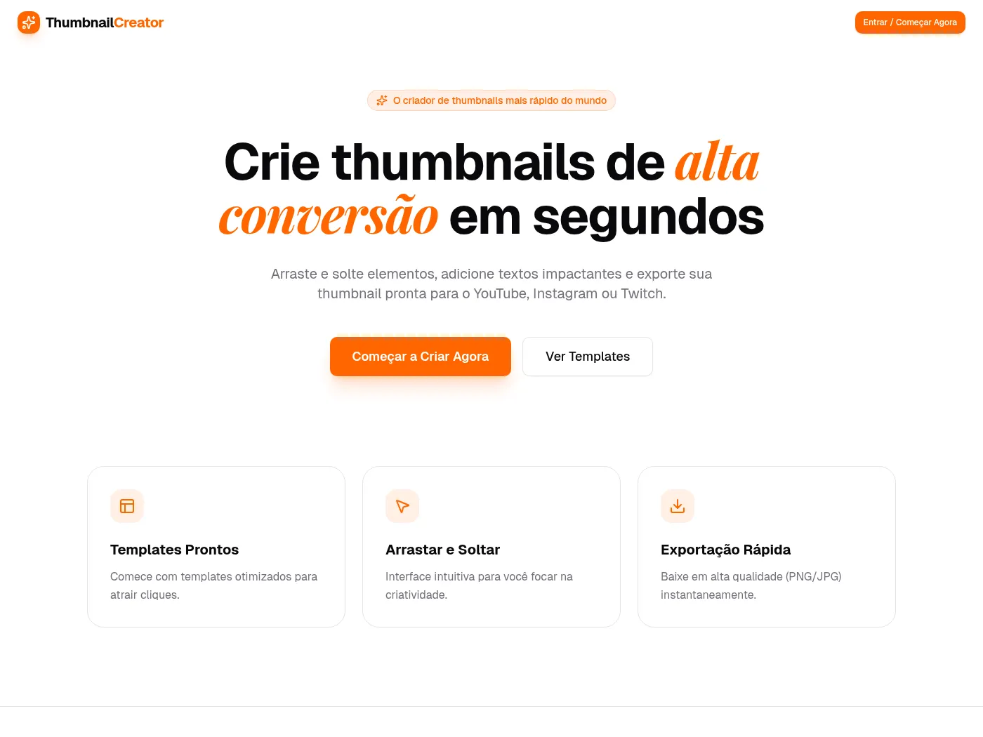 Criador Thumbnail