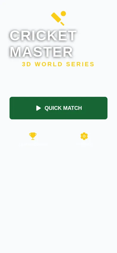Cricket Master 3D