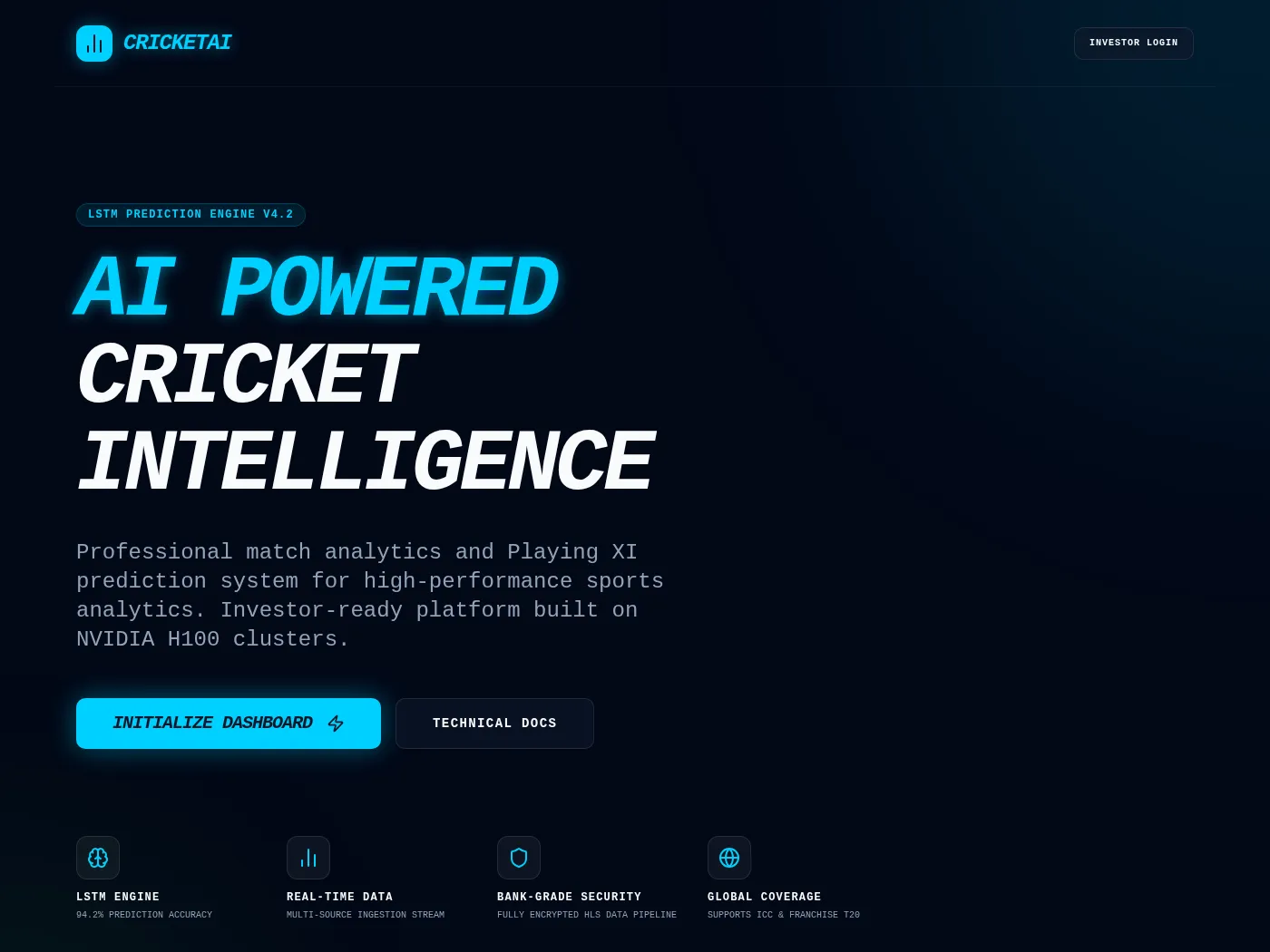CricketAI Analytics Dashboard