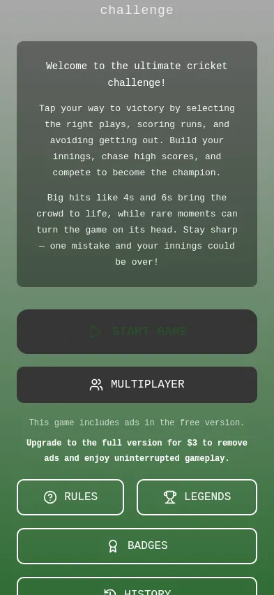 Car Cricket