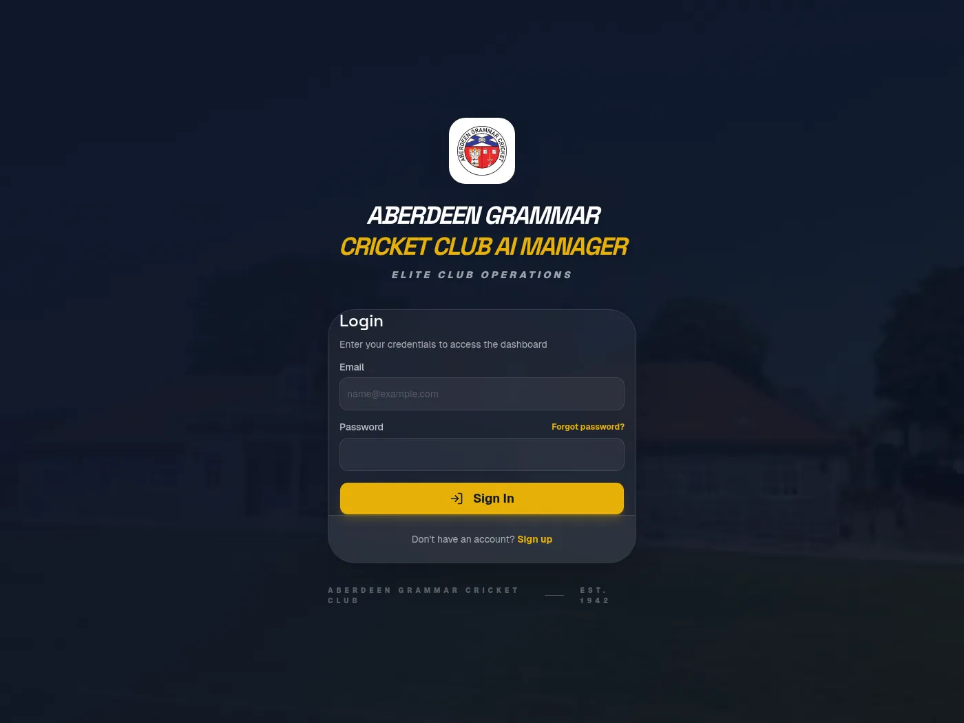 Cricket Club Manager Pro
