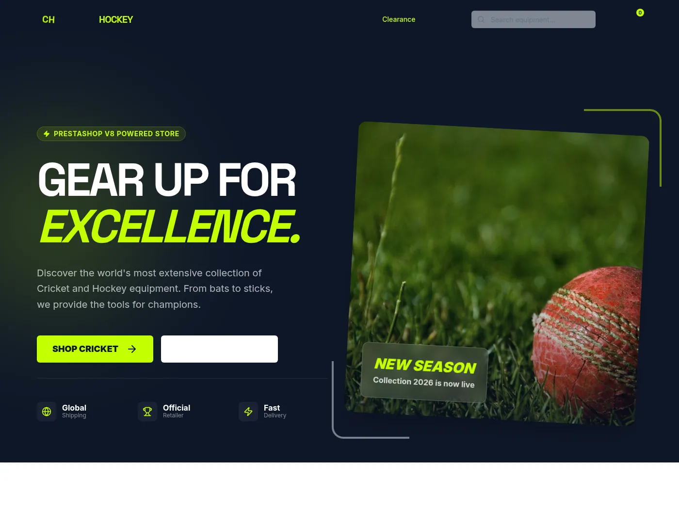 Cricket Hockey Homepage