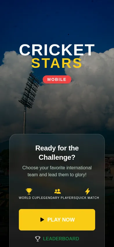 Cricket Stars Mobile
