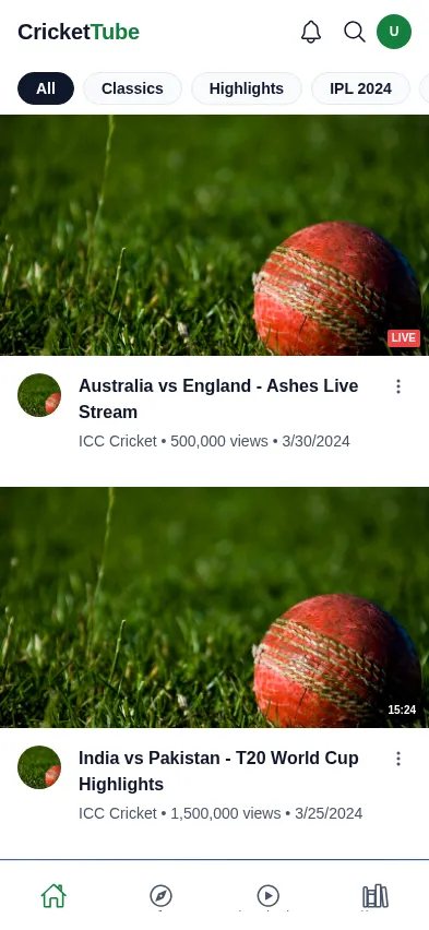 CricketTube