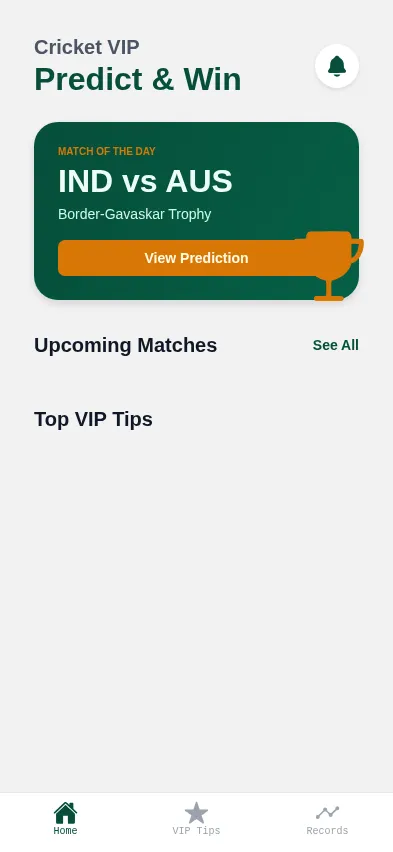 Cricket VIP Predict