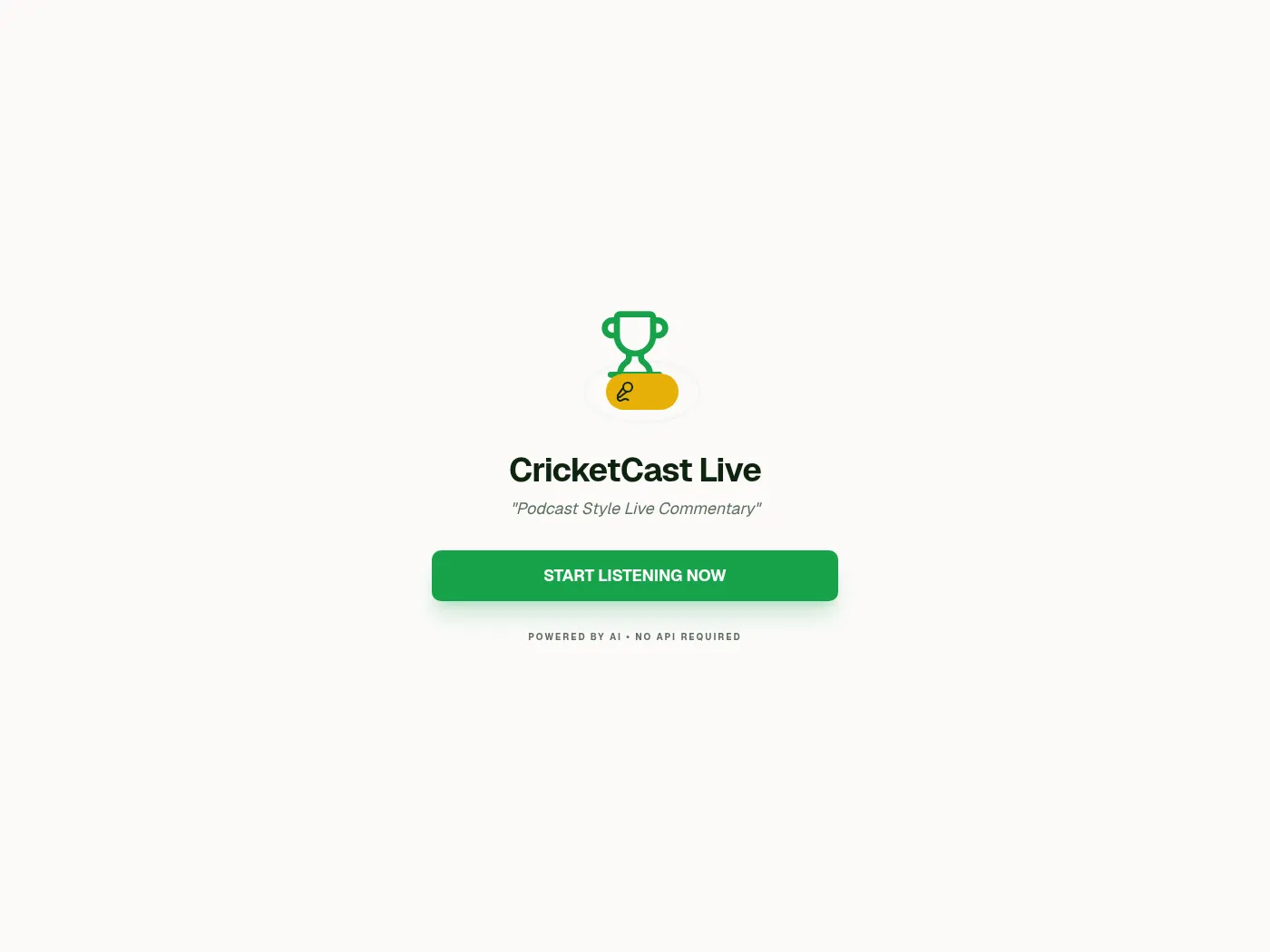 CricketCast Live