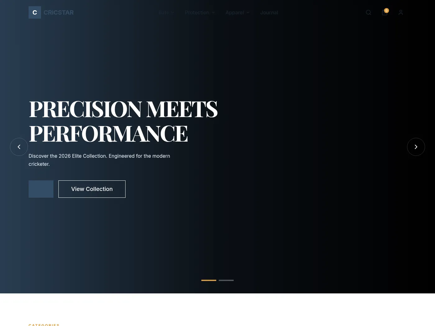 Cricstar E-Commerce Studio