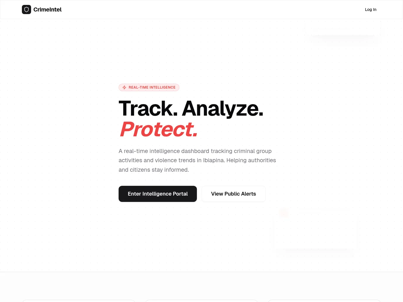 Crime Report Intelligence