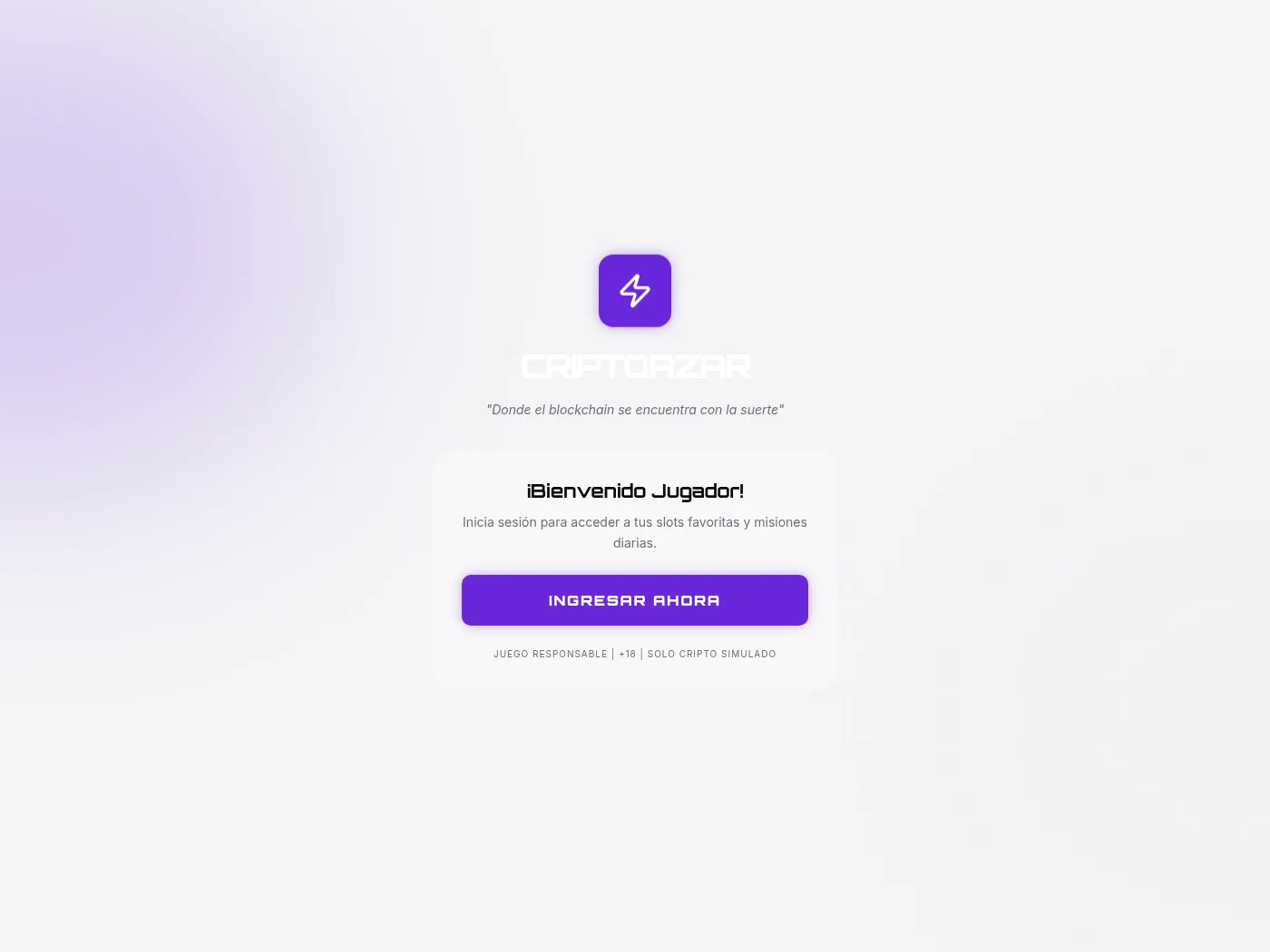 CriptoAzar Slots