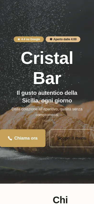 Cristal Bar Web Experience