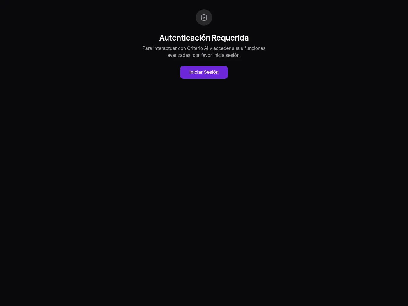 Criterio AI Builder