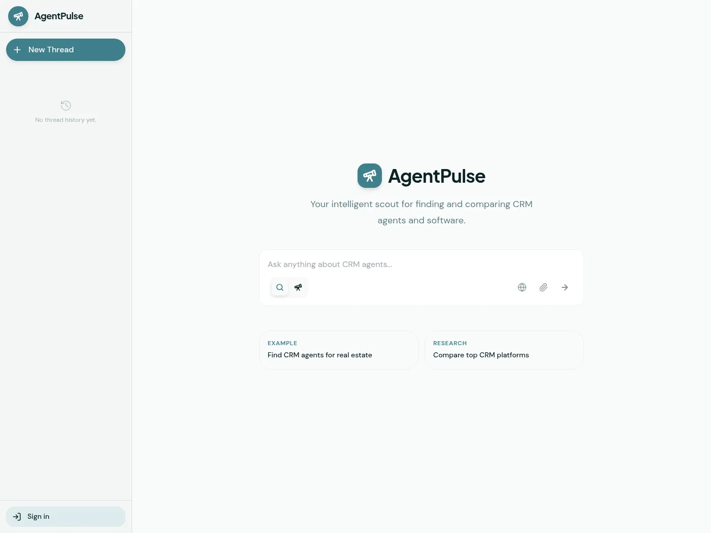 Agent Finder CRM