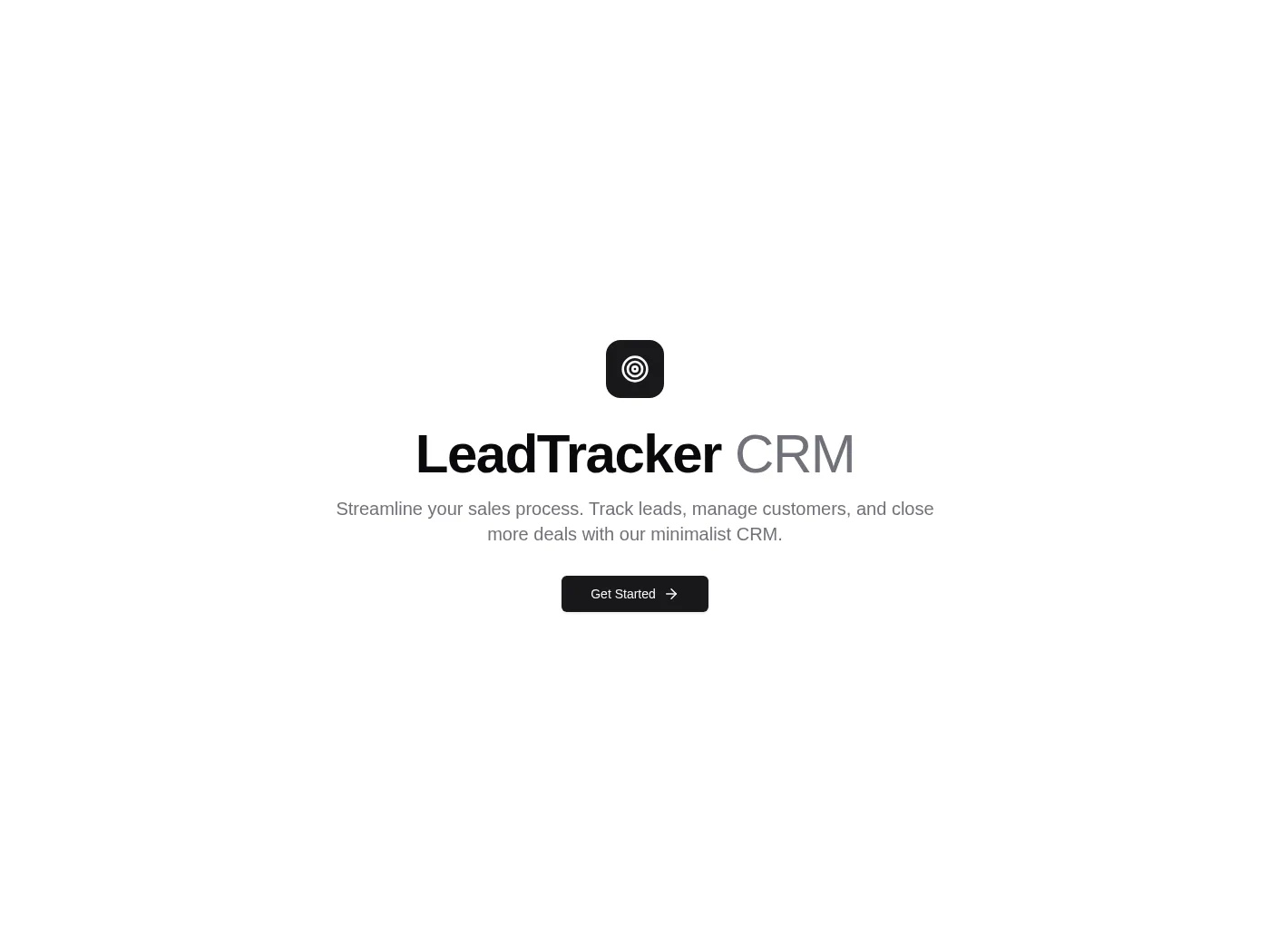 LeadTracker CRM