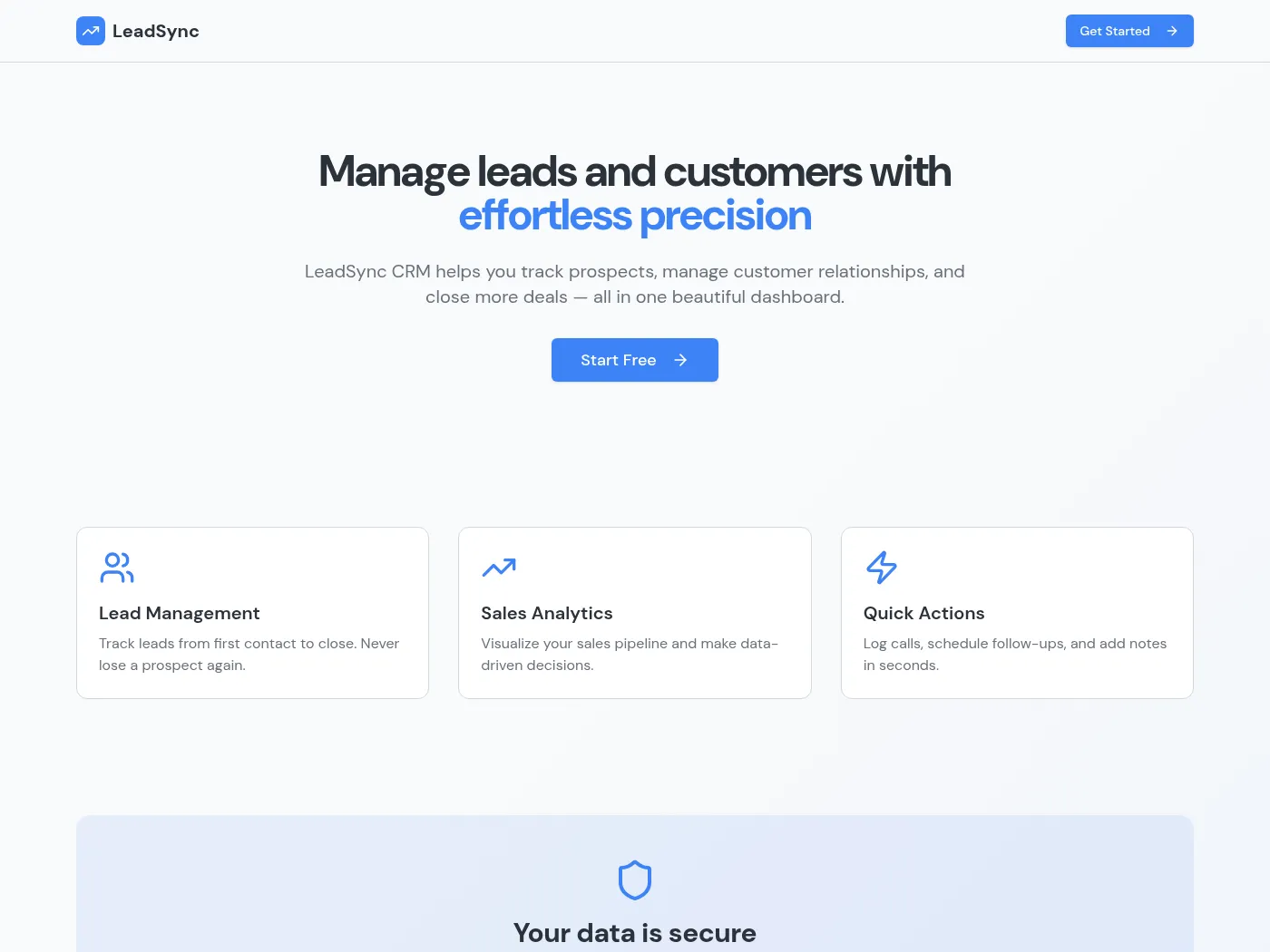 LeadSync CRM