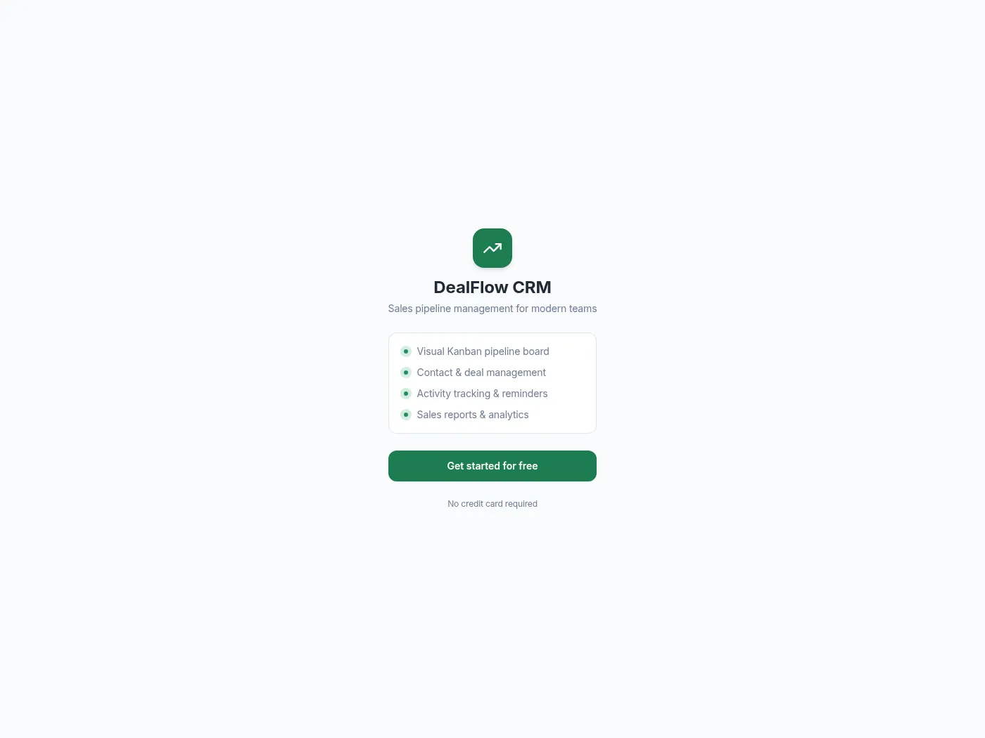 DealFlow CRM