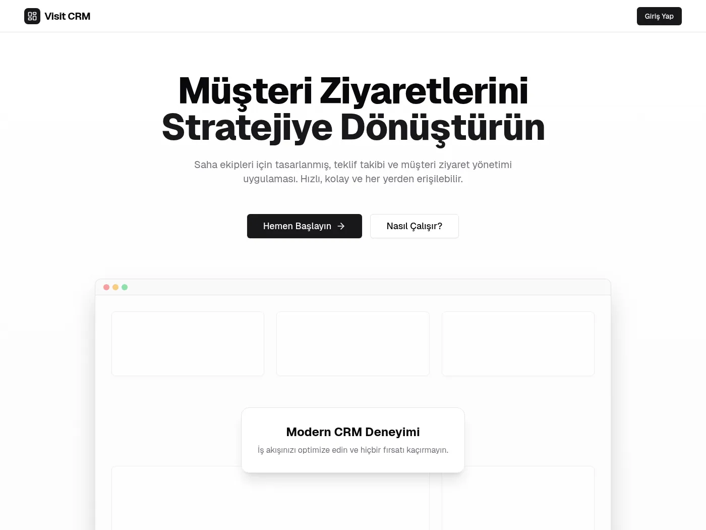 Visit CRM Tracker