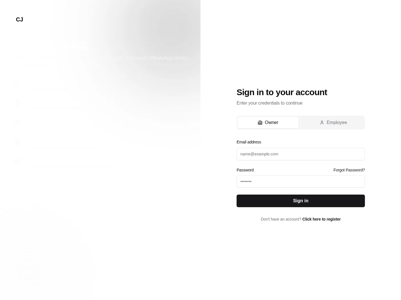 CRMJio Dashboard Clone
