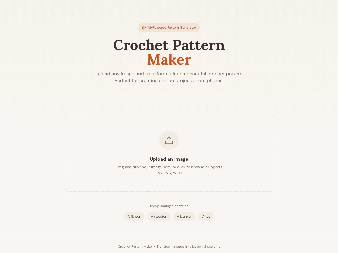 Crochet Pattern Maker