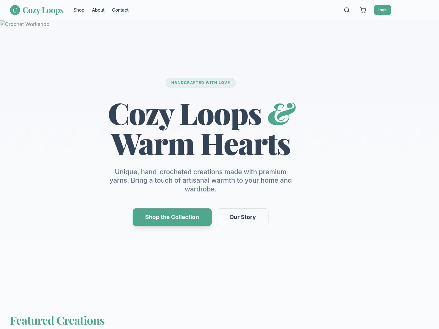 CrochetCraft Shop