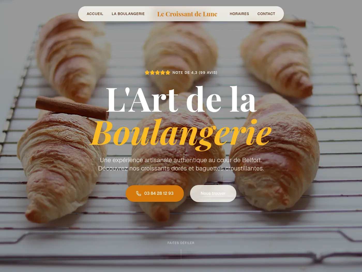 Le Croissant de Lune Site