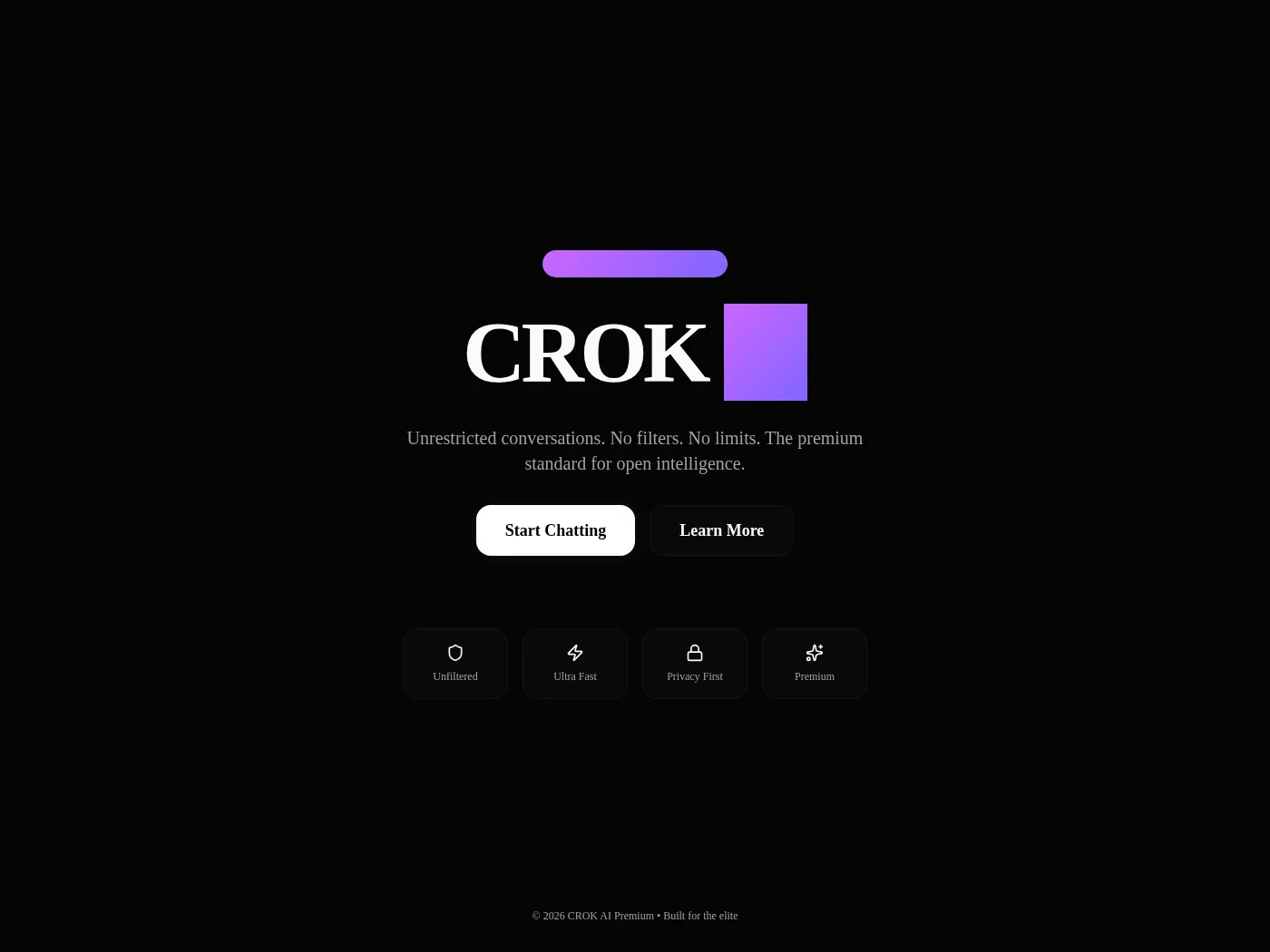 CROK Premium AI Clone