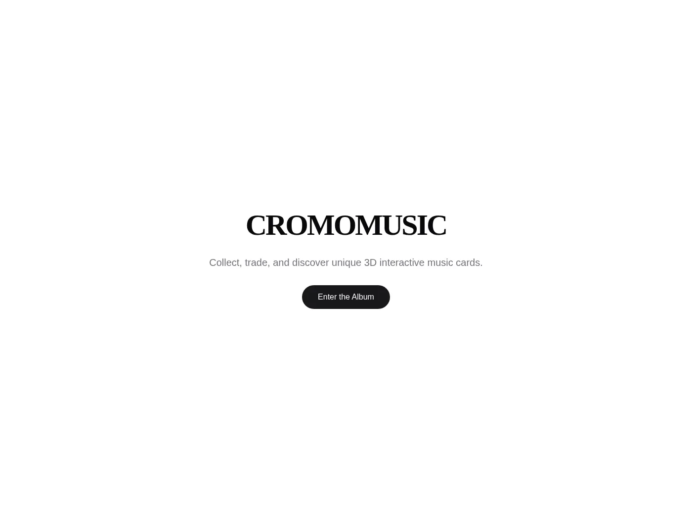 CromoMusic Web Album