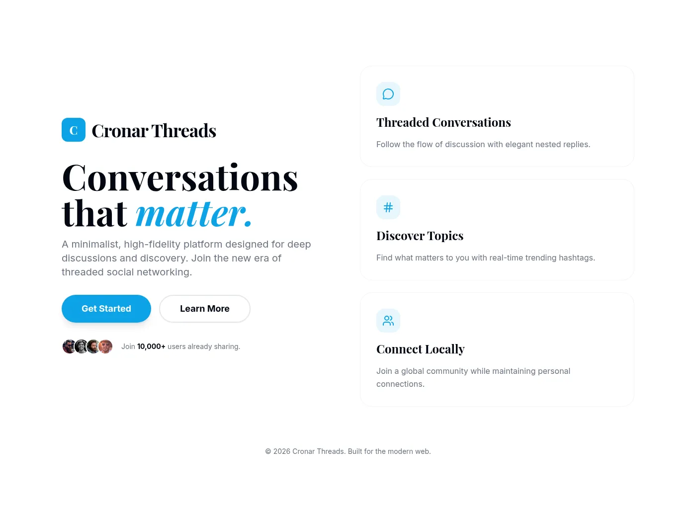 Cronar Threads