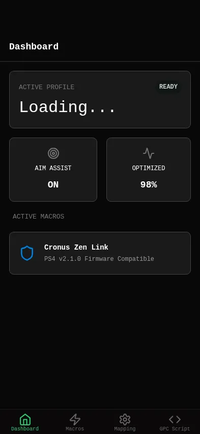 Cronosen Macro PS4 GPC