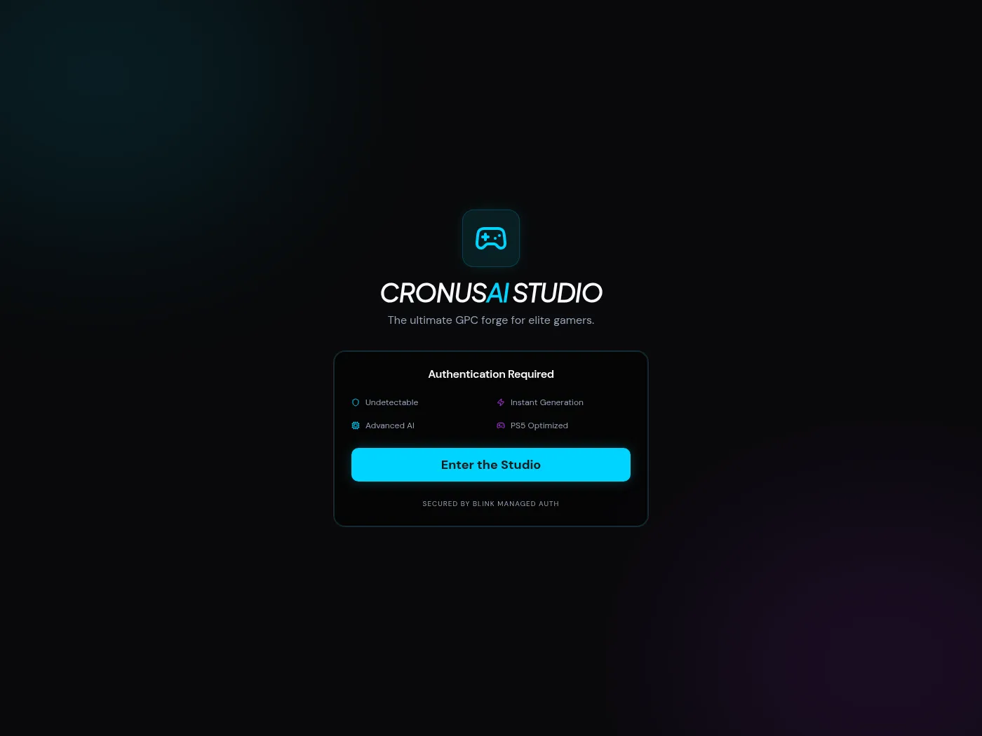 CronusScript AI Studio