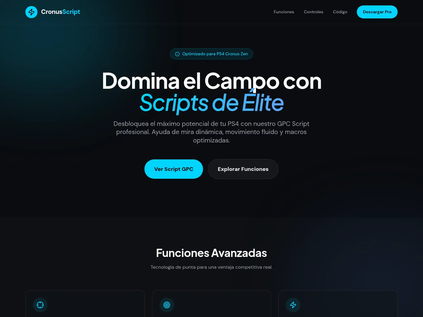 Cronus Zen PS4 Script Pro