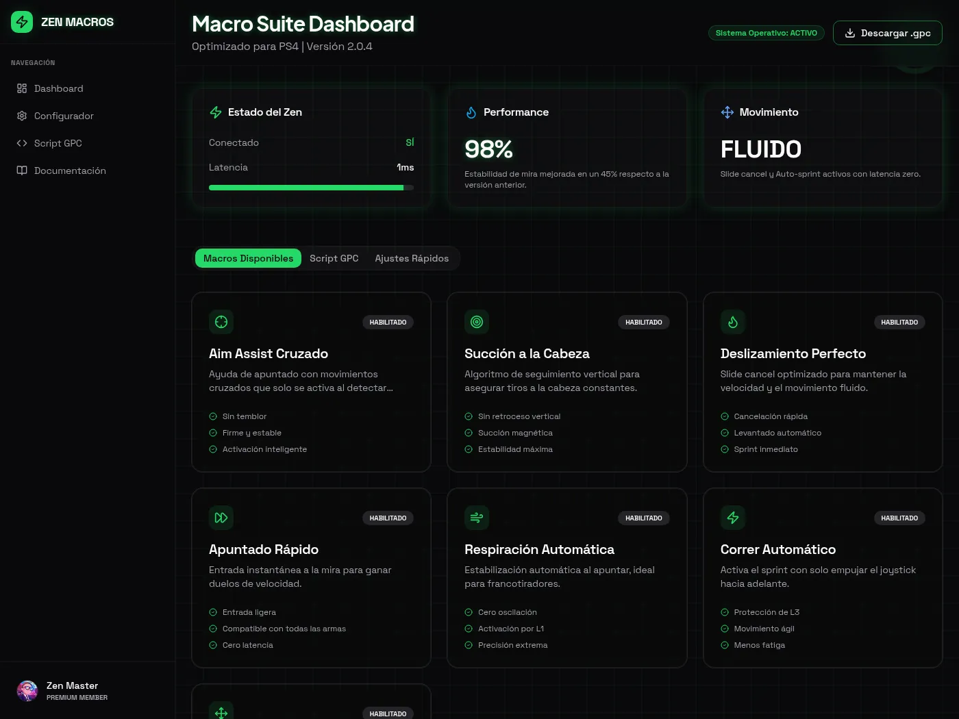Cronus Zen Macro Suite