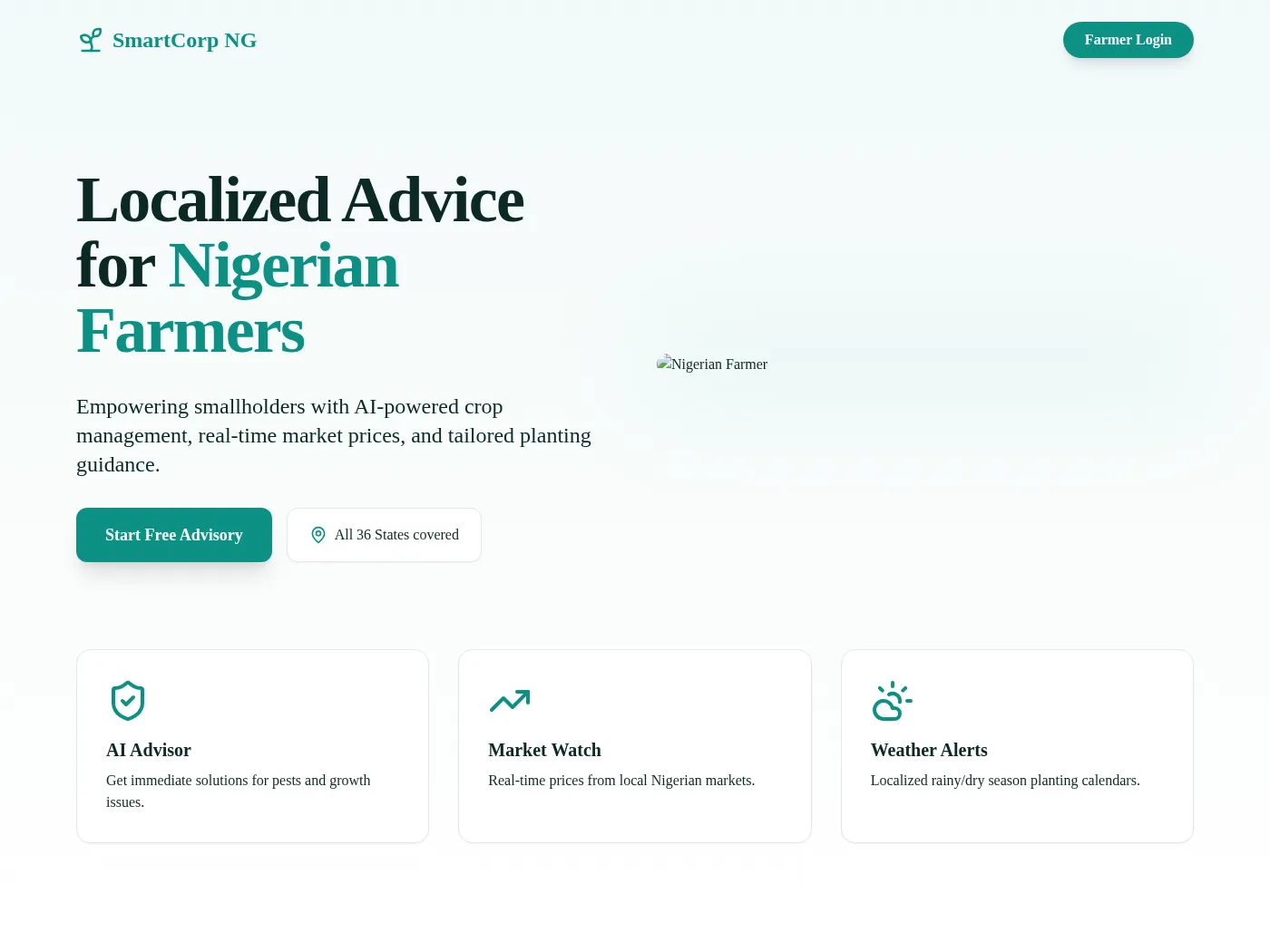 SmartCorp Crop Advisor