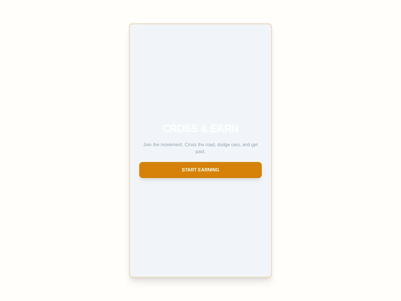 Cross & Earn Game