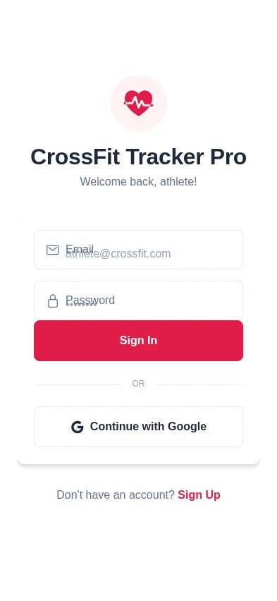 CrossFit Tracker Pro