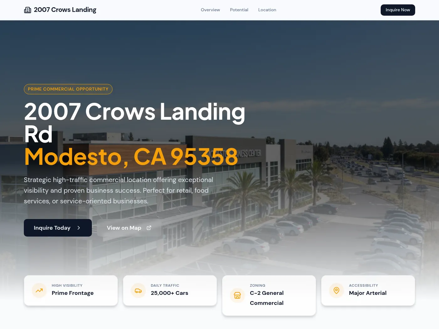 Crows Landing Property Page