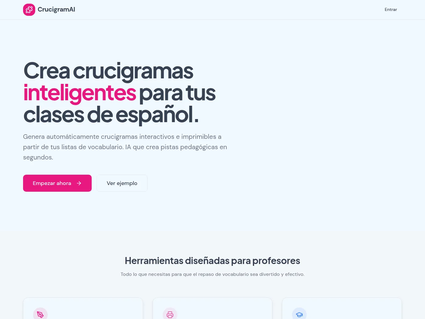 CrucigramAI Profe Web