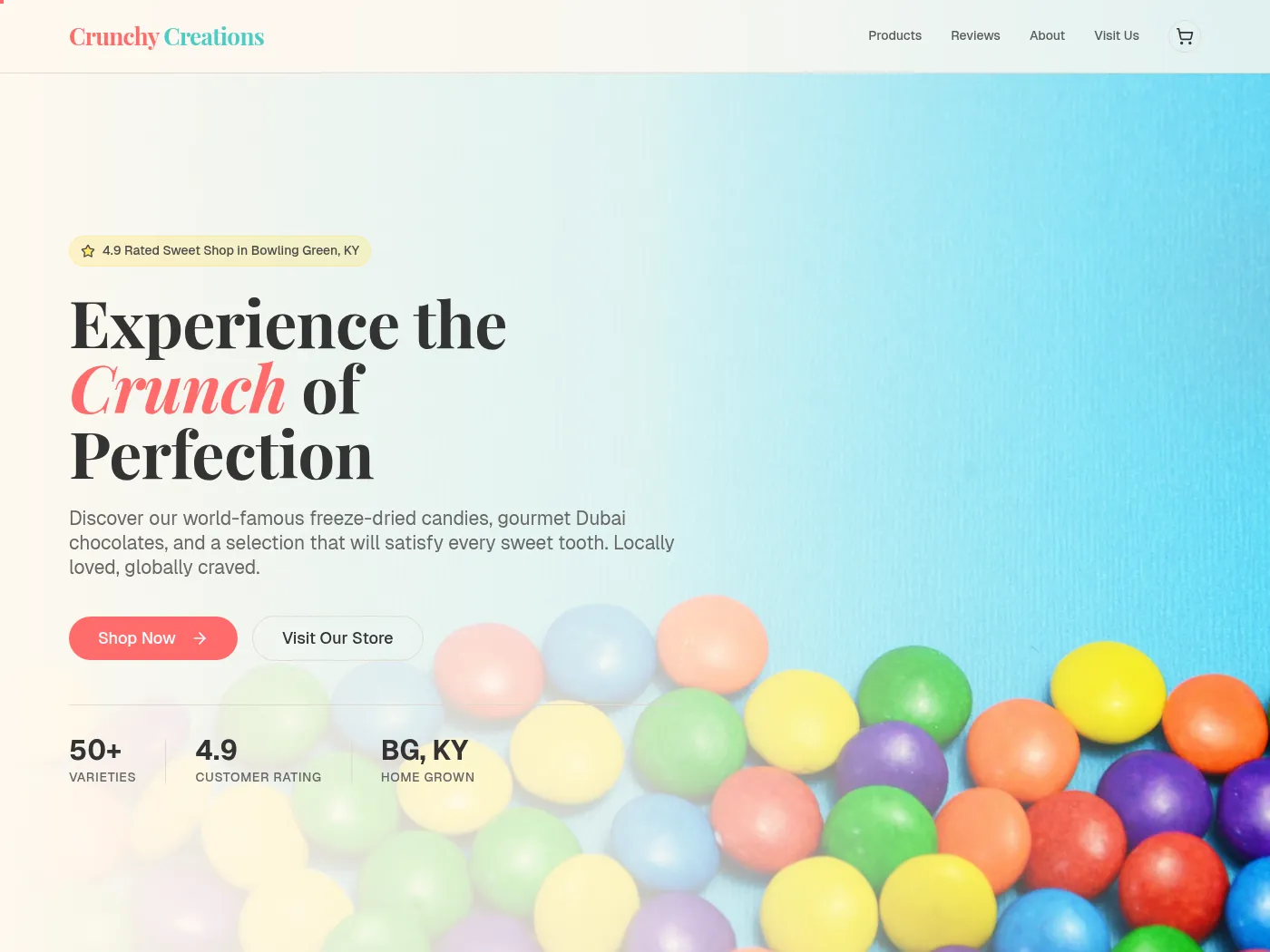 Crunchy Creations Site