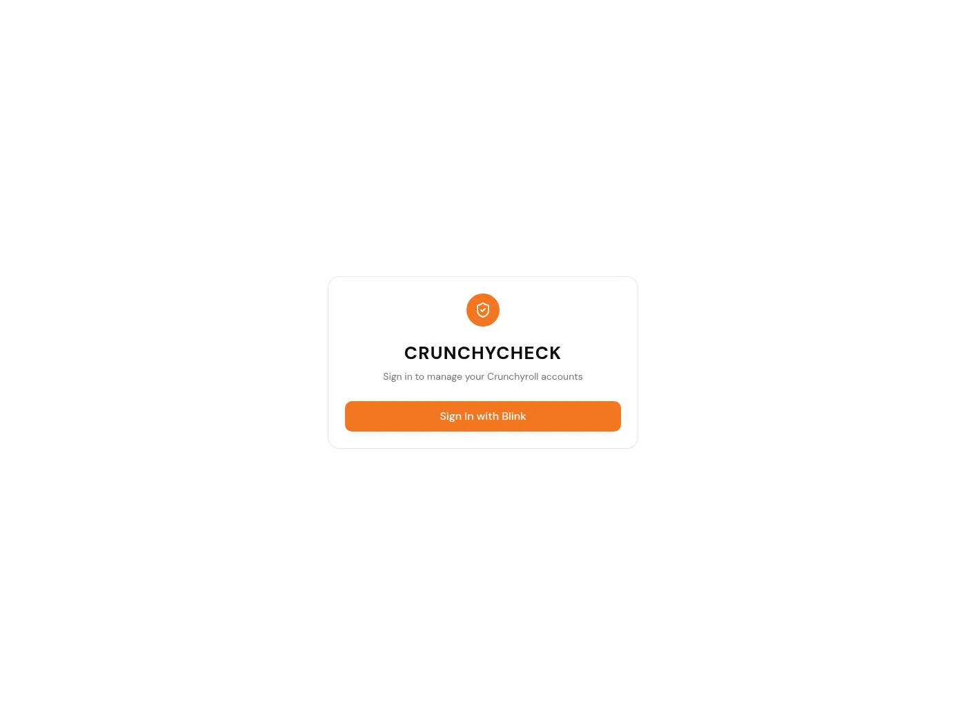 Crunchyroll Account Checker