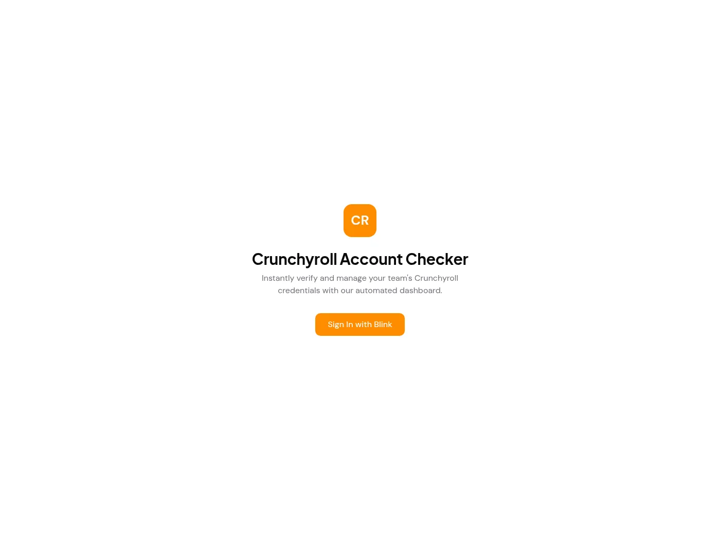 Crunchyroll Account Checker