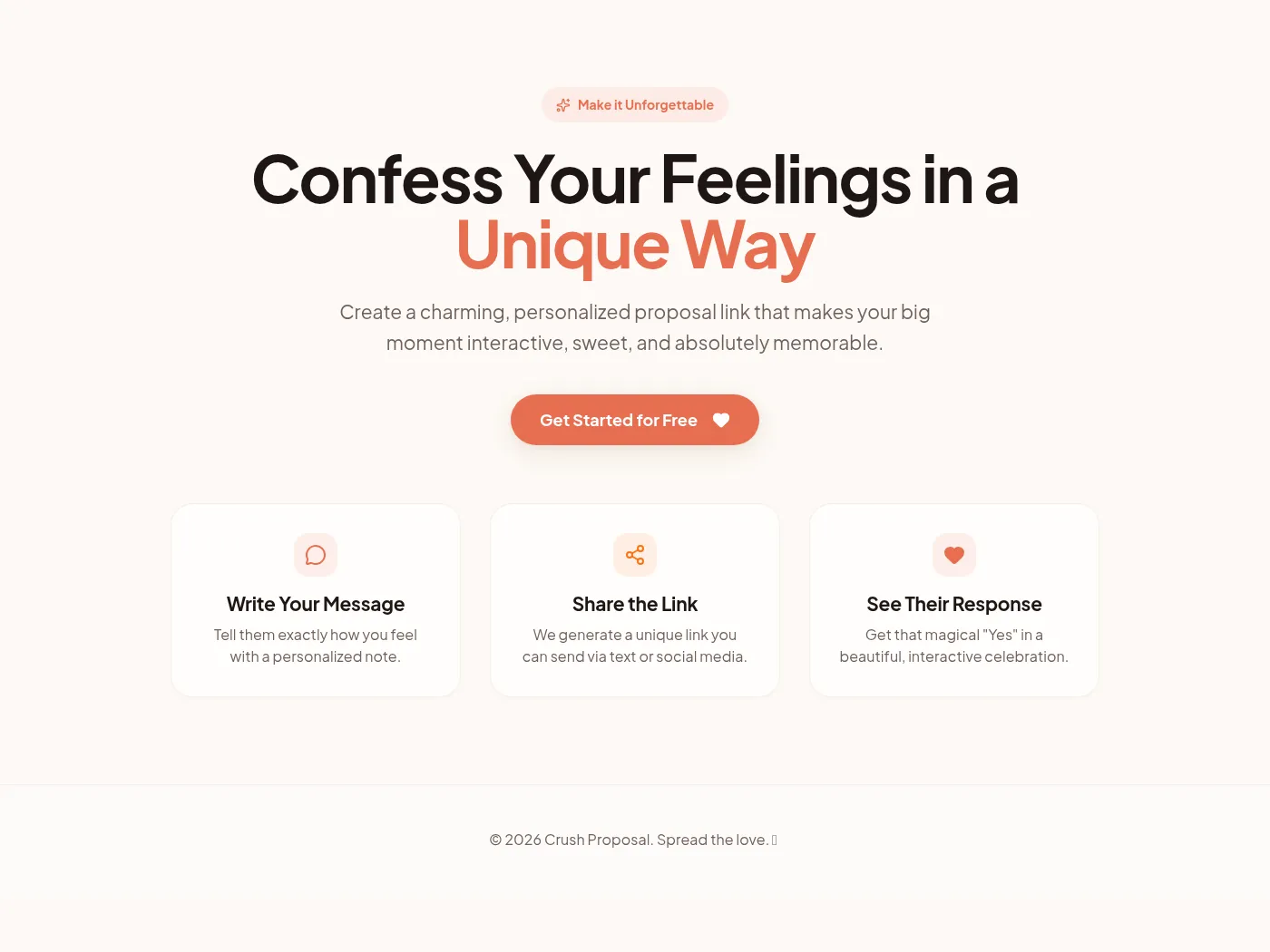 Crush Proposal Link