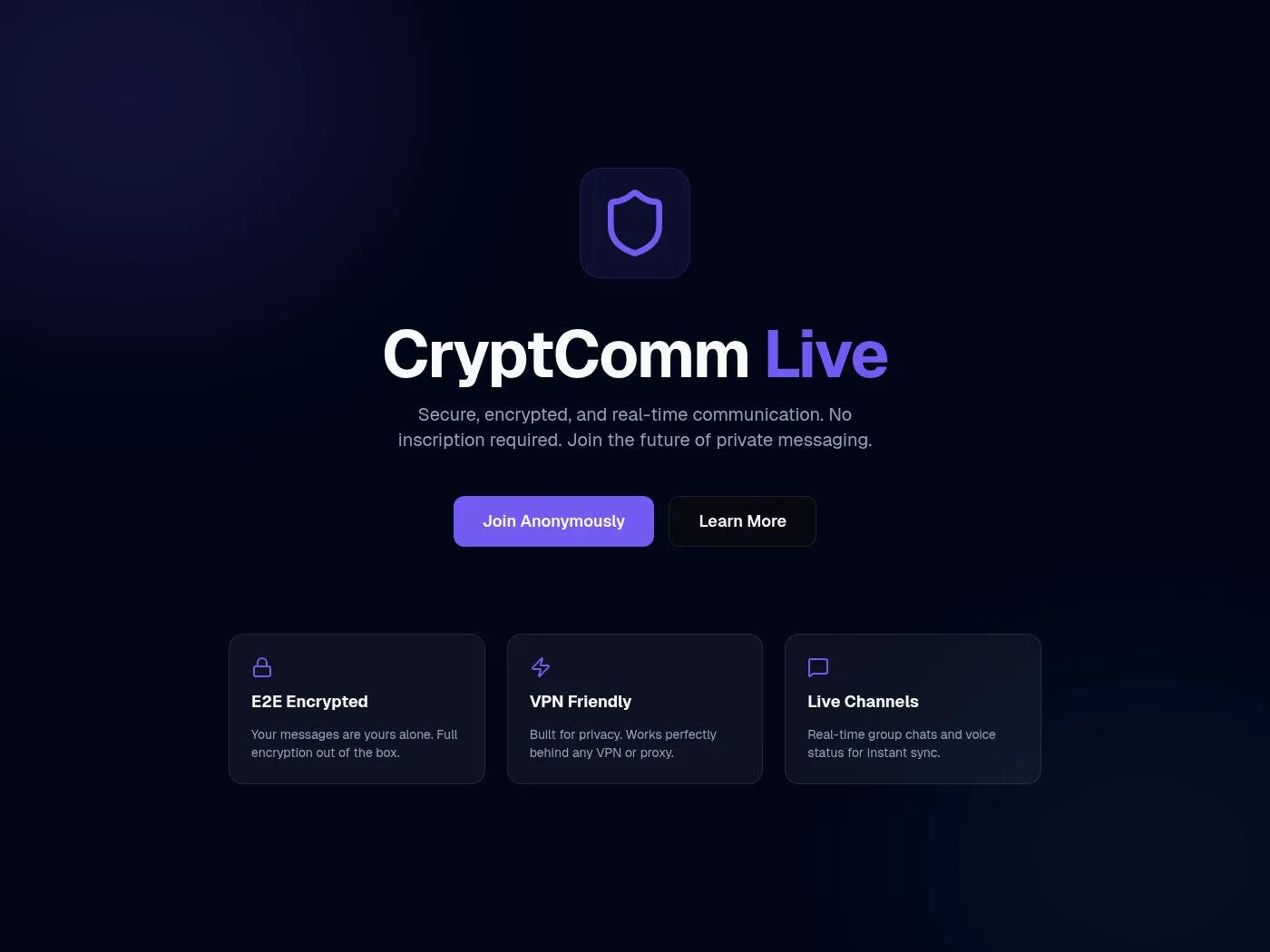 CryptComm Live