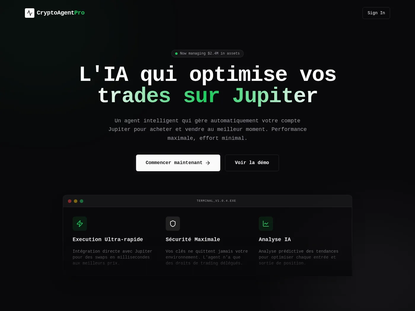 Crypto Agent Pro