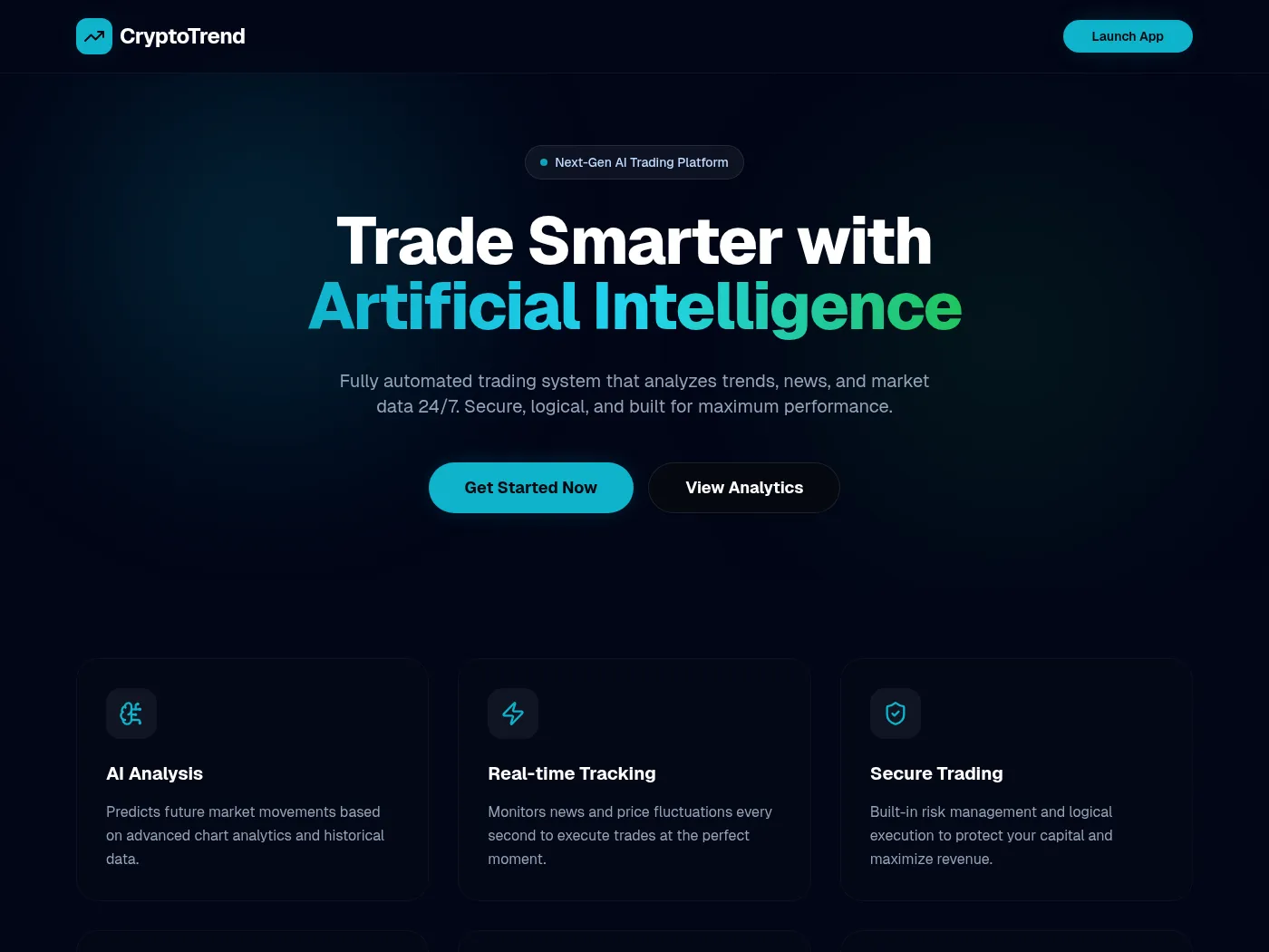 CryptoTrend AI Trader