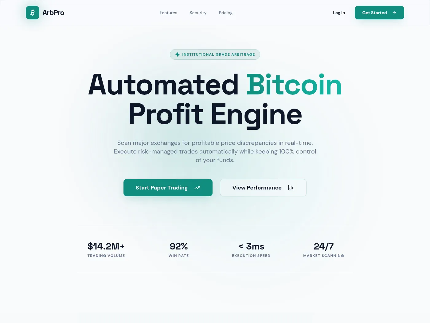 Crypto Arbitrage Pro