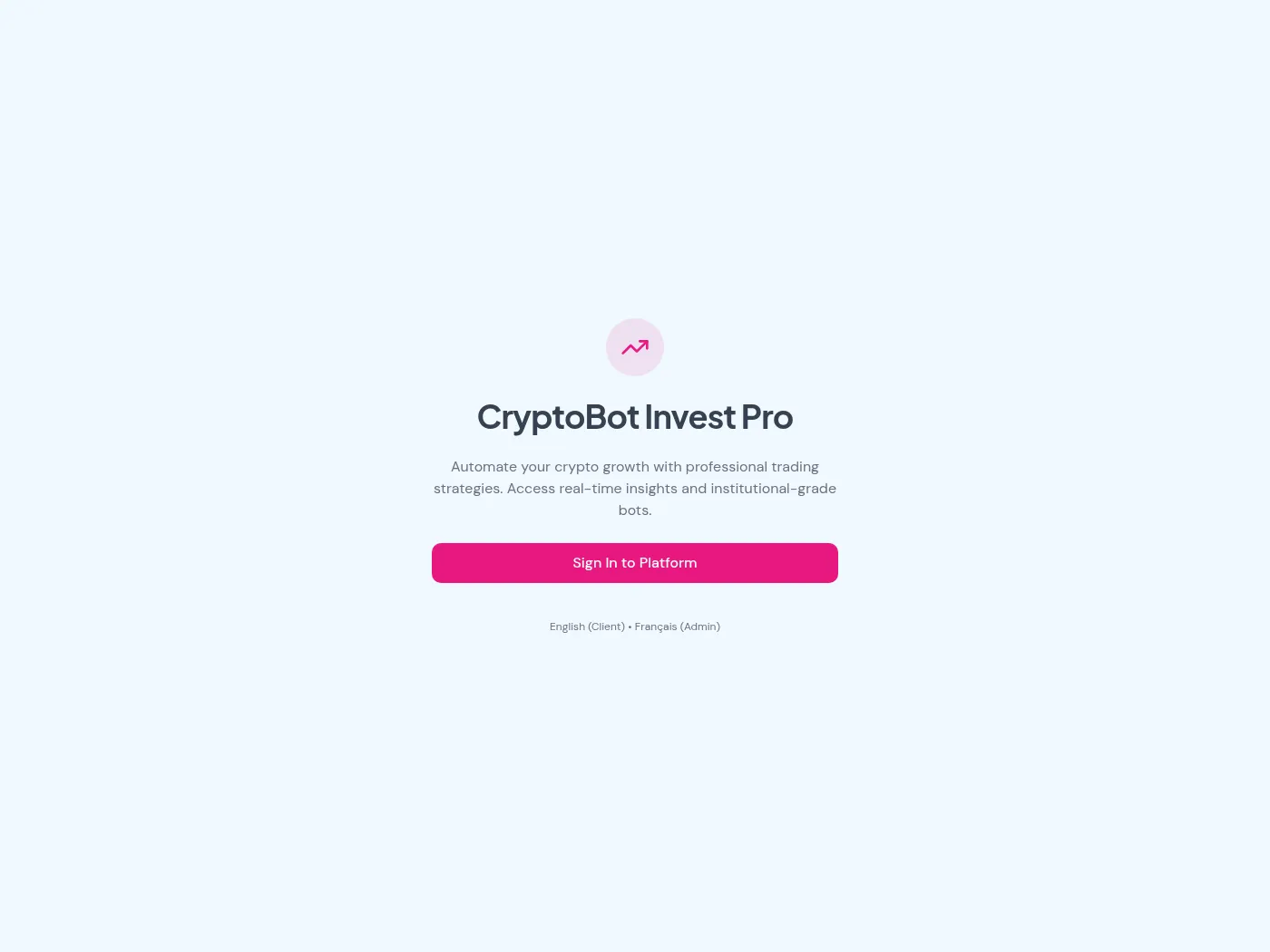 CryptoBot Invest Pro