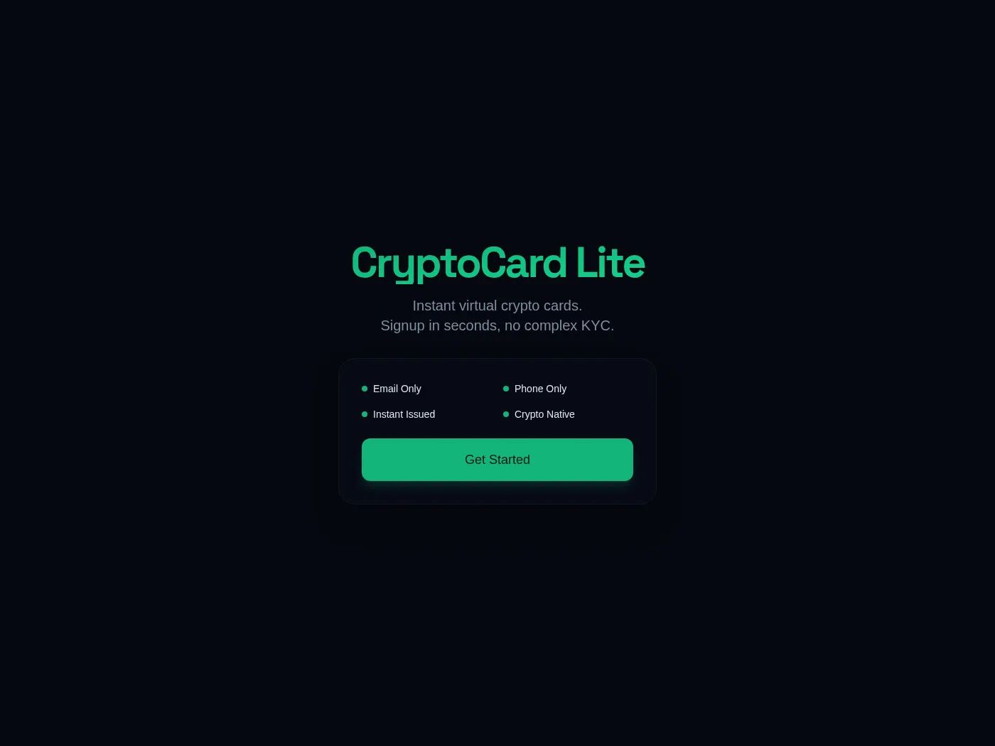 CryptoCard Lite