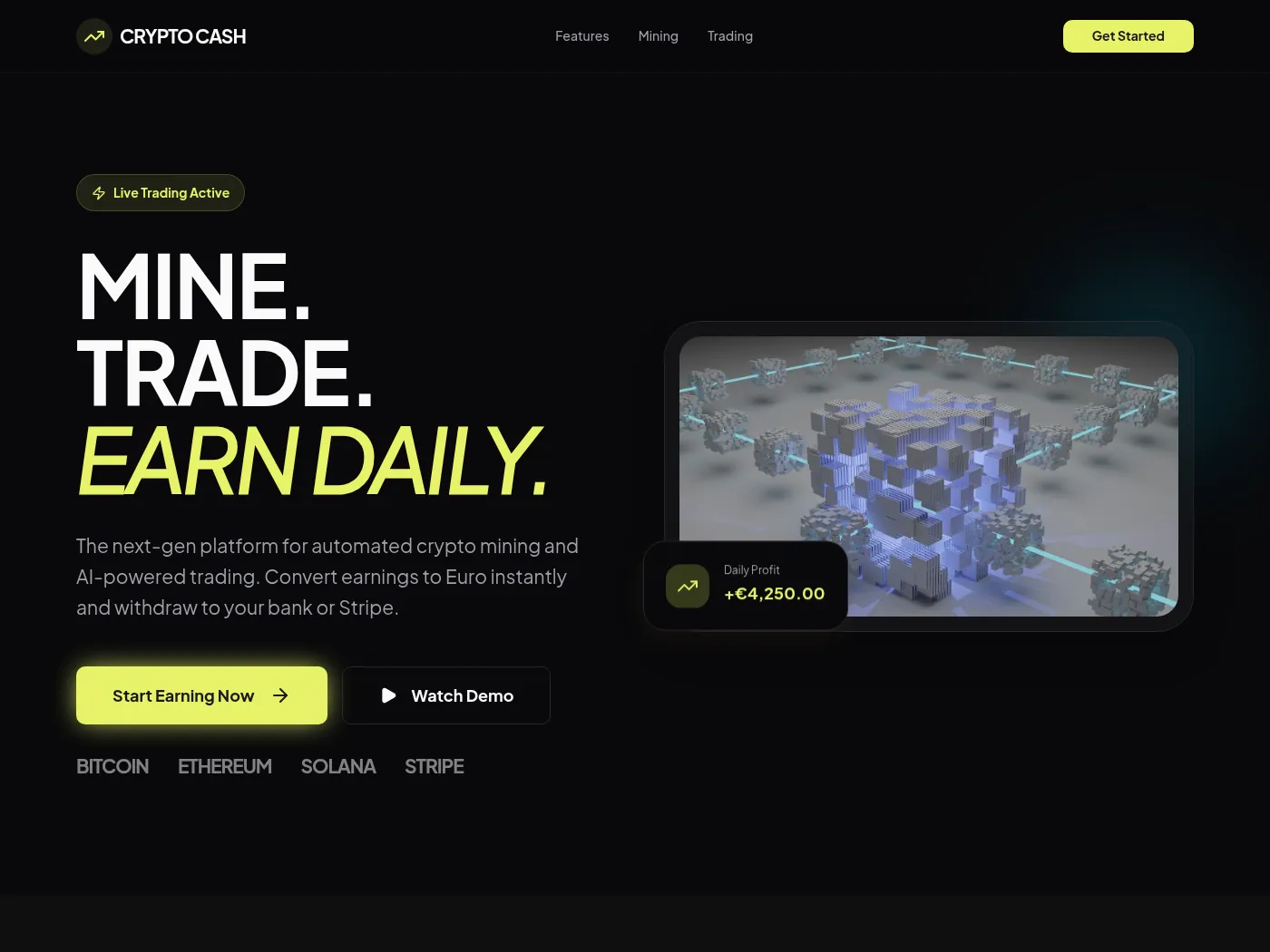 Crypto Cash Machine