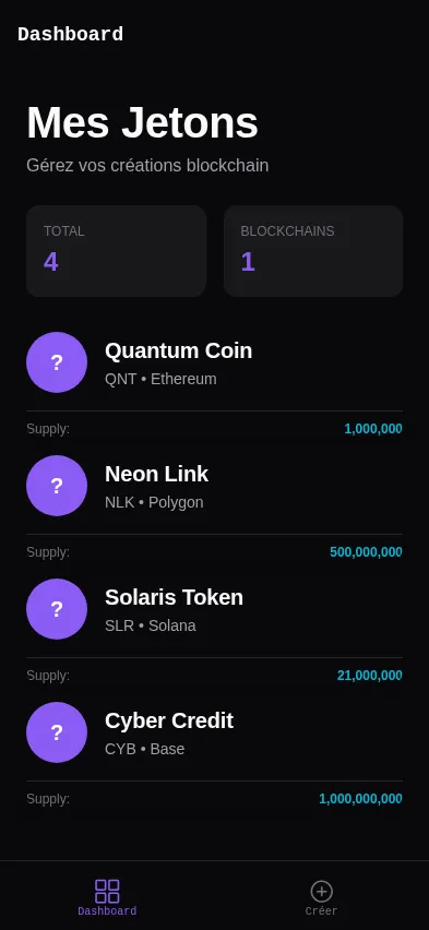CryptoCoin Creator